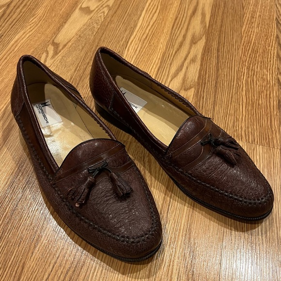 Moreschi | Shoes | Vintage Moreschi Brown Leather Tasseled Oxford ...